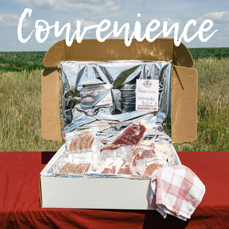 Oak Barn Beef | Nebraska Raised & Dry Aged Beef from our Family Farm