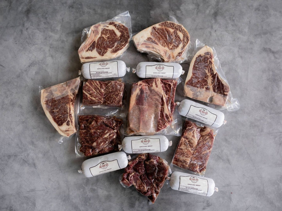 Dry Aged, Premium Beef Bundles Beef Shipped From Our Family Farm – Oak ...