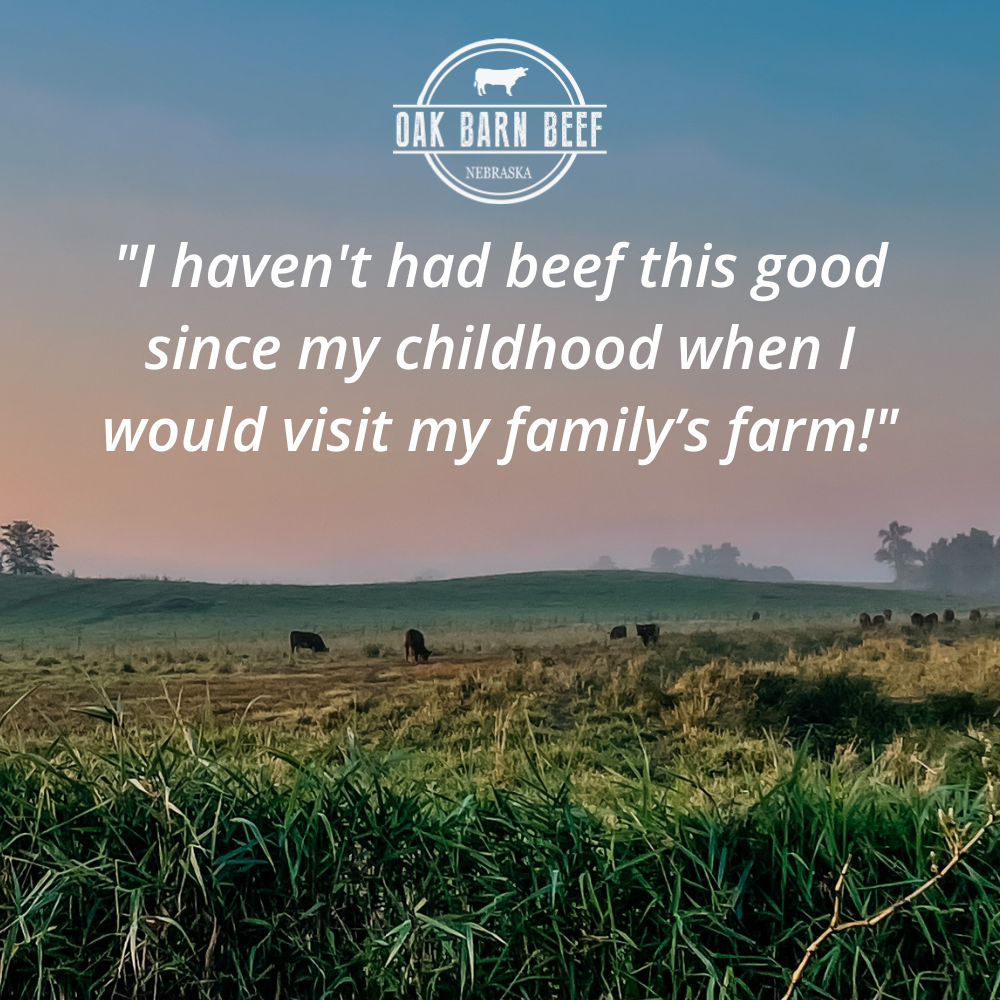 Oak Barn Beef | Nebraska Raised & Dry Aged Beef from our Family Farm